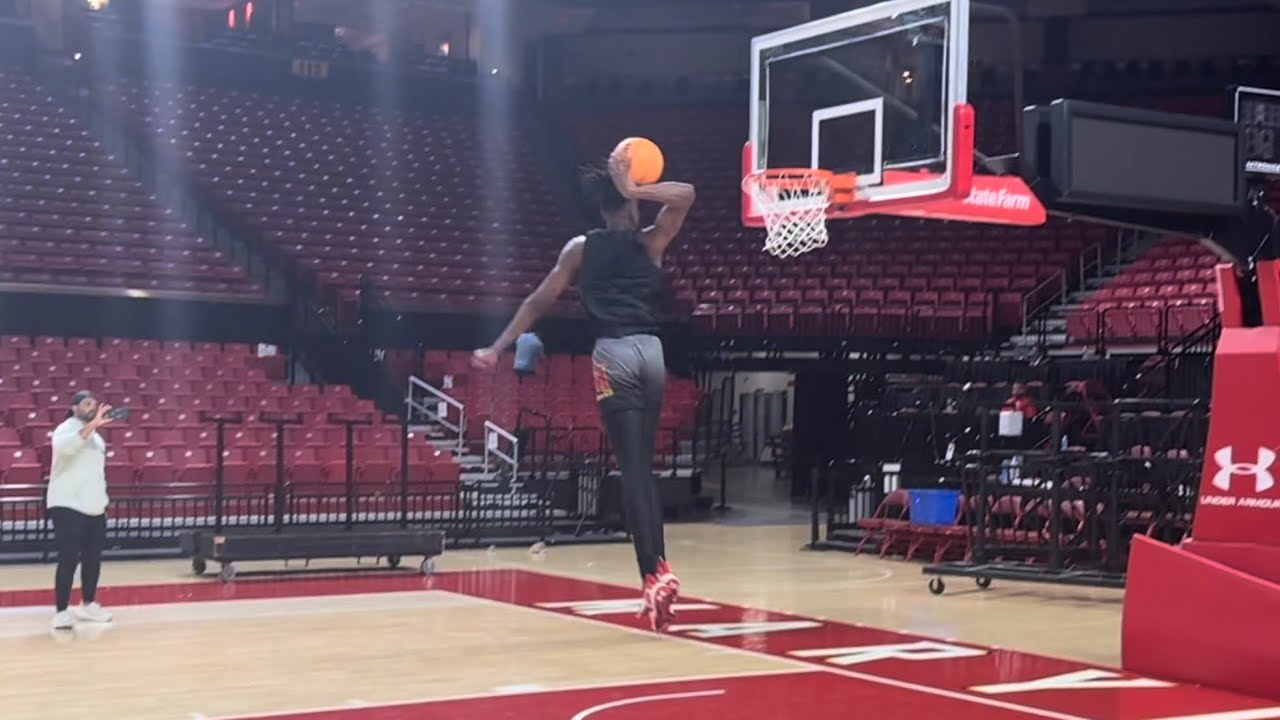 7’ Mady Traore Maryland - YouTube