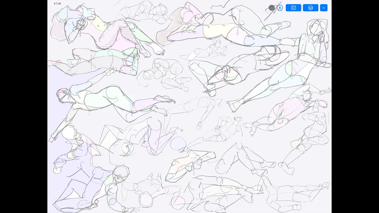 日課 https://quickposes.com 2024/08/15 - YouTube