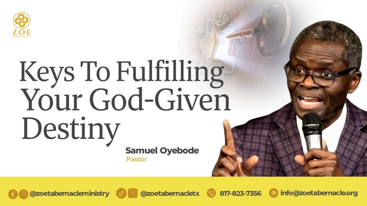 Keys to Fulfilling your God given Destiny Part 1 || ZT Tues 10-22-2024 ...
