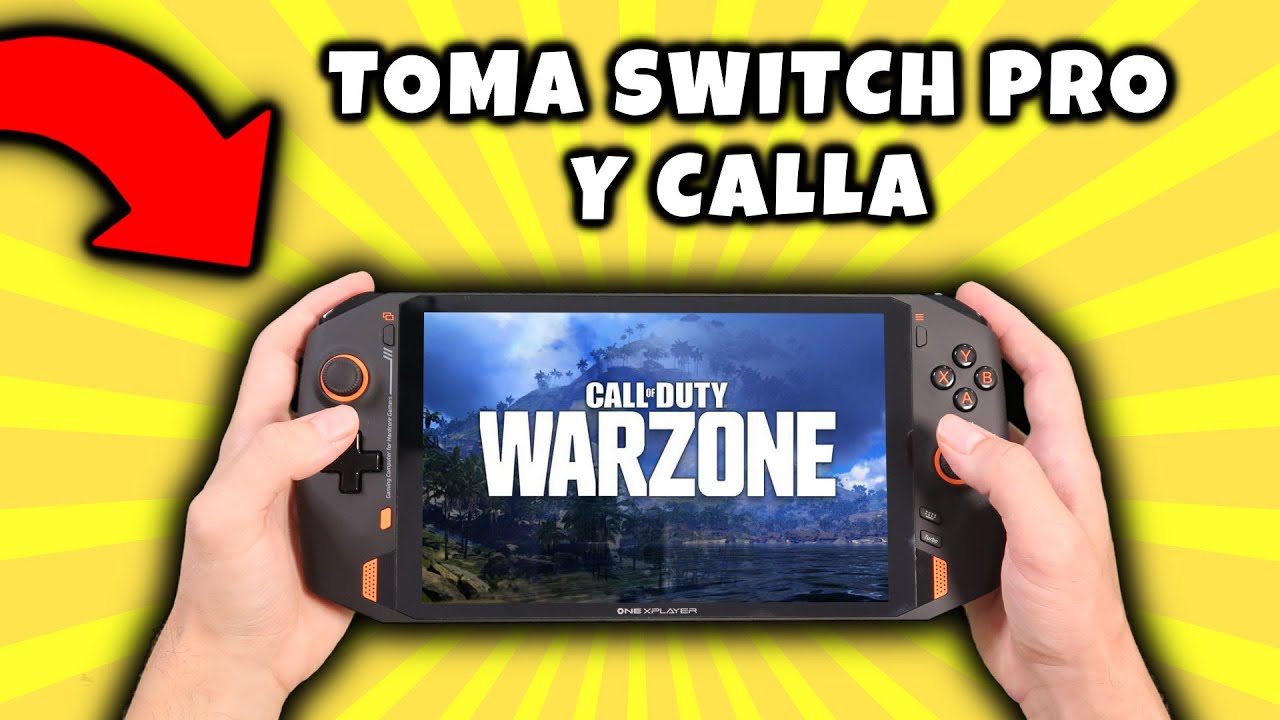 ¡APÁRTATE NINTENDO SWITCH PRO! 😅 y deja paso a la ONE XPLAYER 1S - YouTube