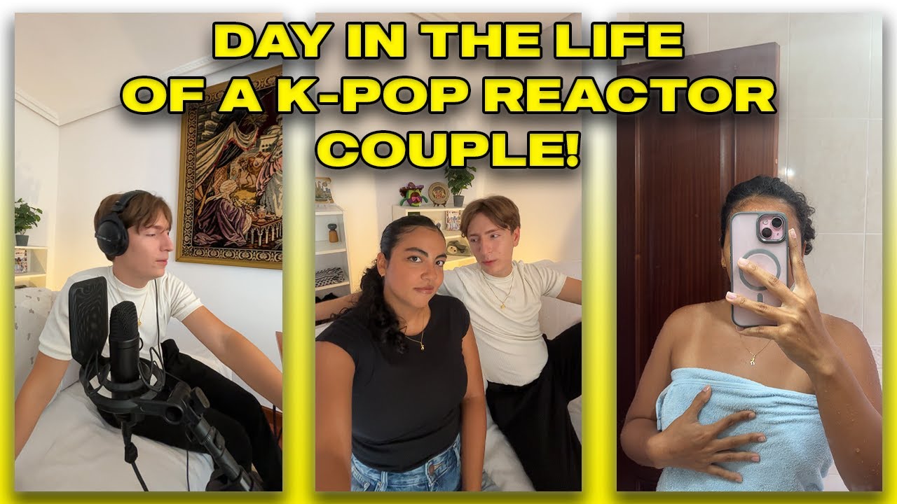 A Day in the Life of a K-pop Reactor Couple | Vlog - YouTube