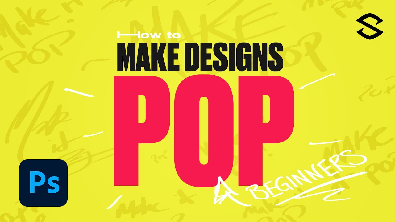 BEST Ways to make Designs POP in Photoshop! (Beginners) - YouTube