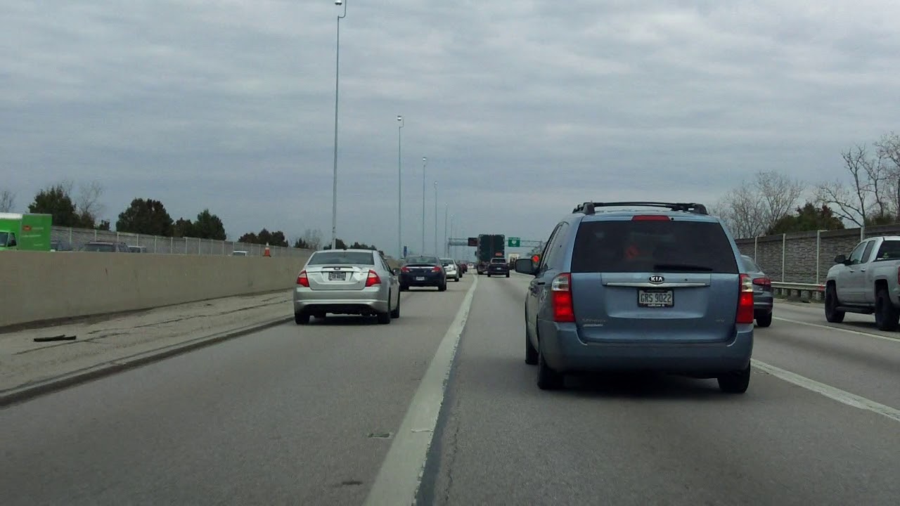 Columbus Outerbelt (Interstate 270 Exits 17 to 26) inner loop - YouTube