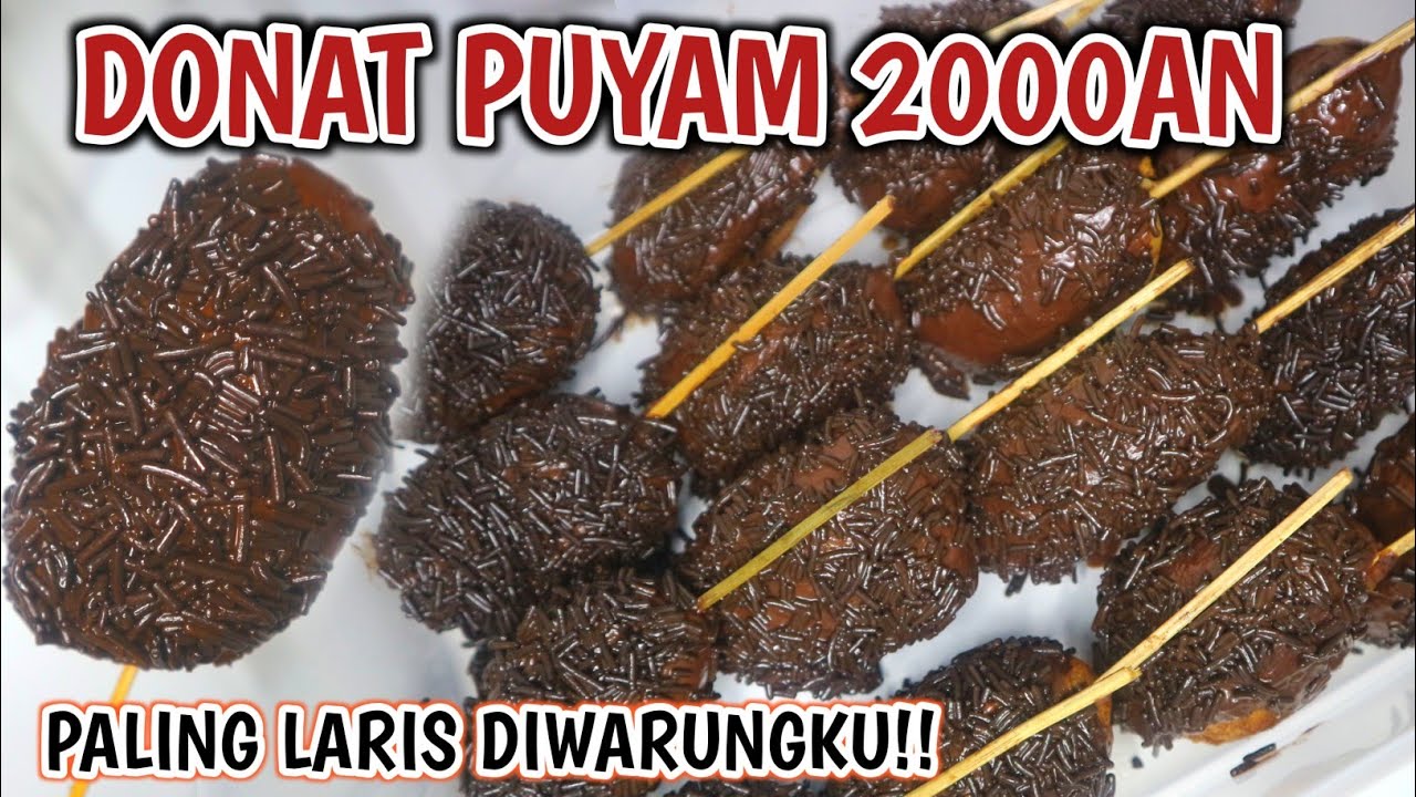 BEST SELLER DIWARUNGKU PALING LARIS!! DONAT PUYAM "PAHA AYAM" SUPER ...