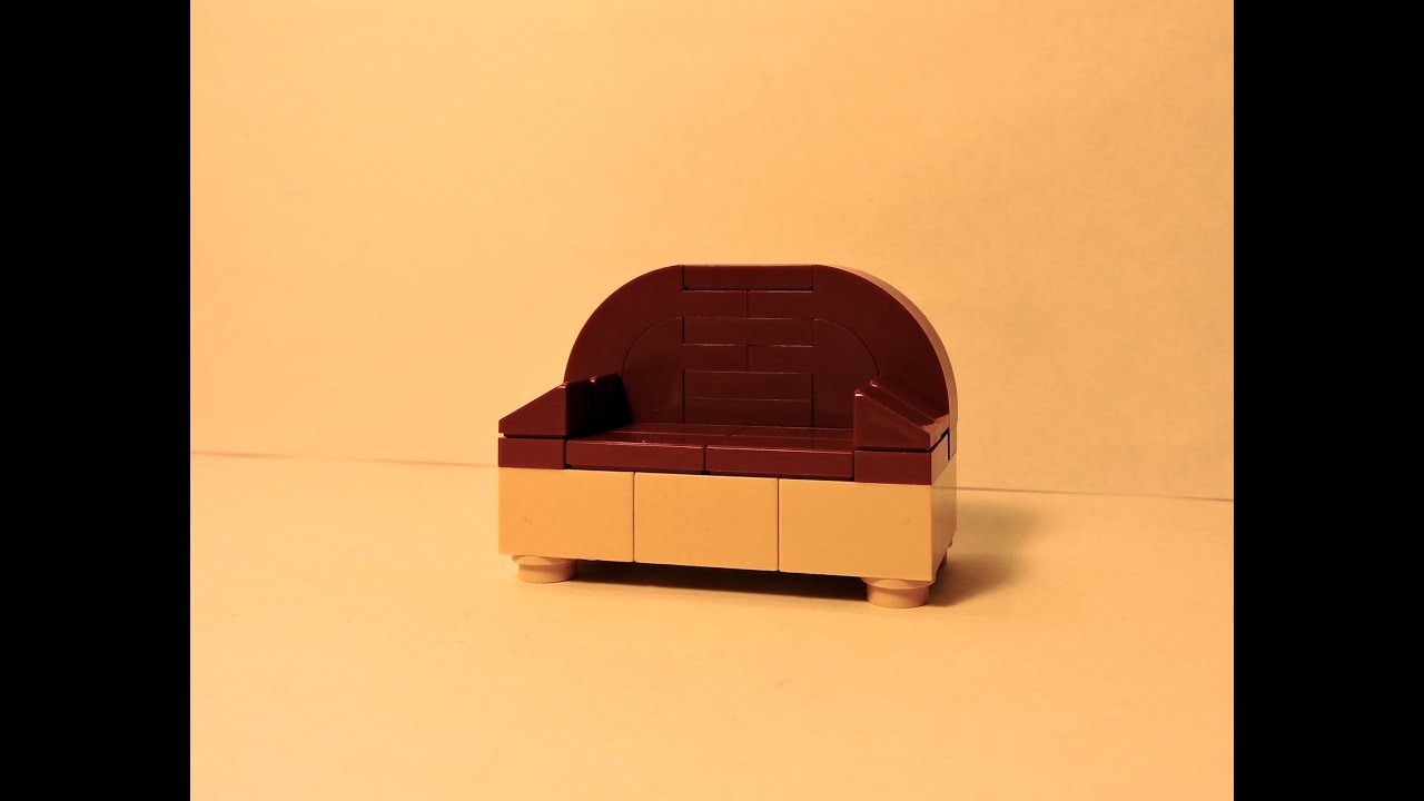 How To Make A Classic Lego Couch - YouTube