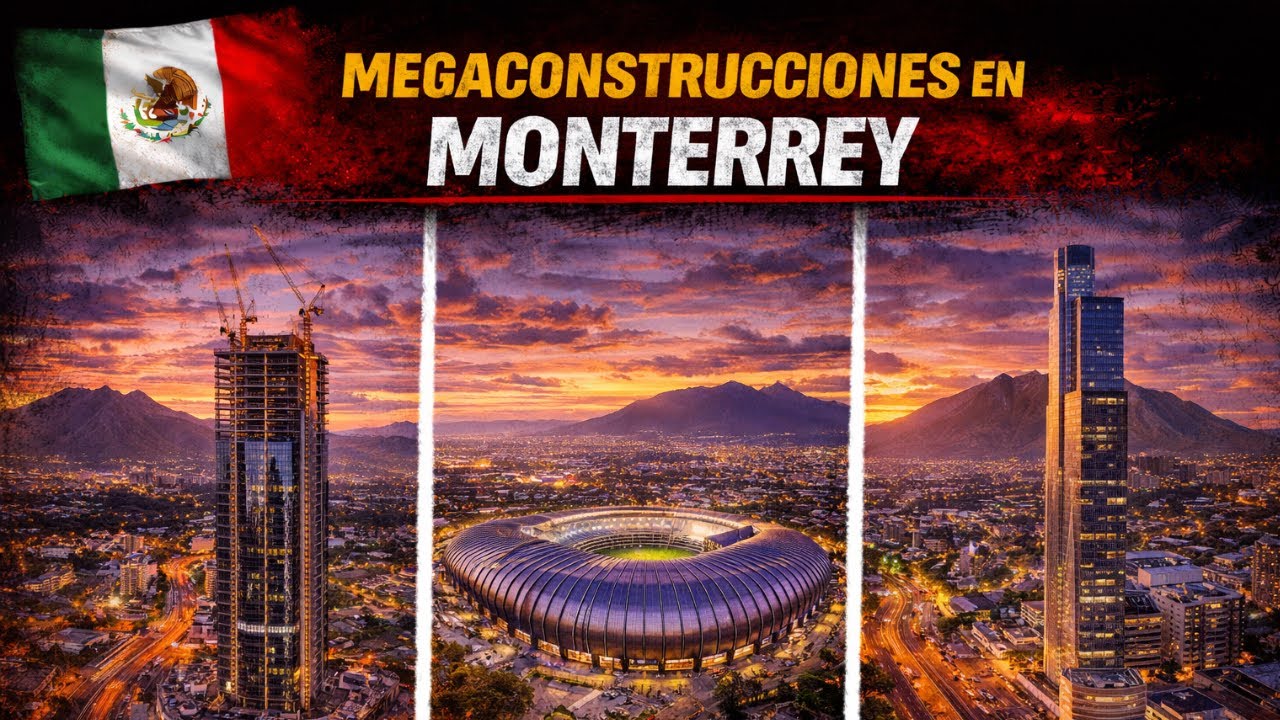 MEGA CONSTRUCCIONES EN MONTERREY! Estos MEGAPROYECTOS REVOLUCIONARÁN la ...