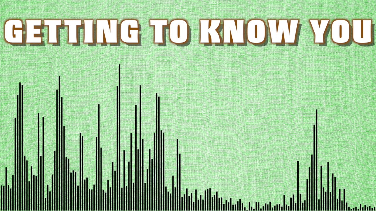 GETTING TO KNOW YOU - YouTube