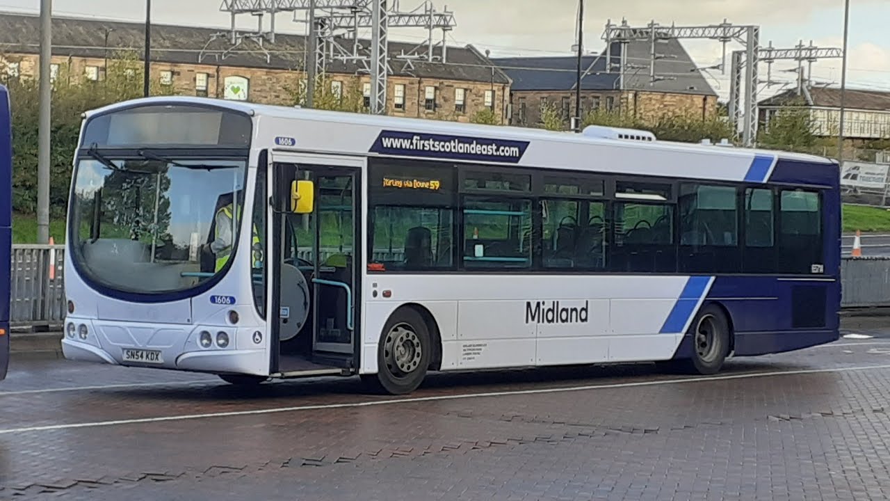 59: McGill's Scotland East Scania L94UB Solar 1606 (SN54 KDX) - YouTube
