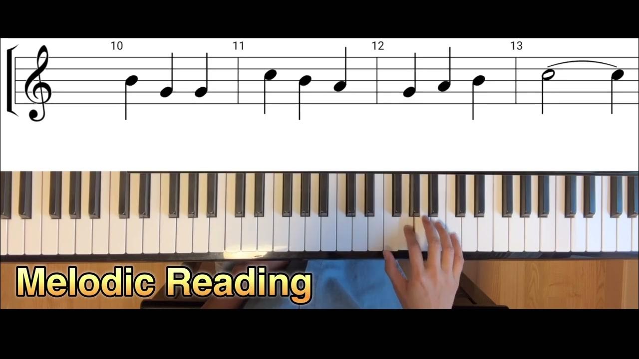 [Sight Singing l Ear Training] #8 Melodic Reading(Practice) - YouTube