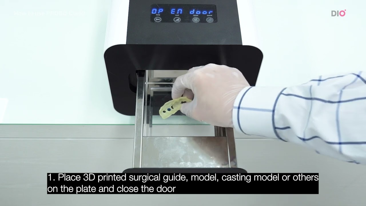 DIO PROBO Cure2 how to use, opreate - YouTube