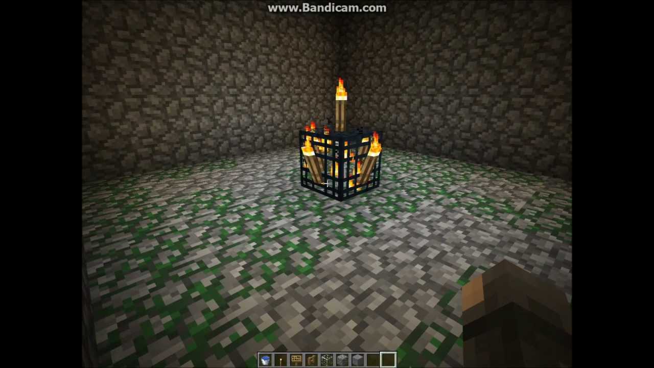 Semi-Automatic Minecraft Mob Spawner Trap | MagicBaconGaming - YouTube