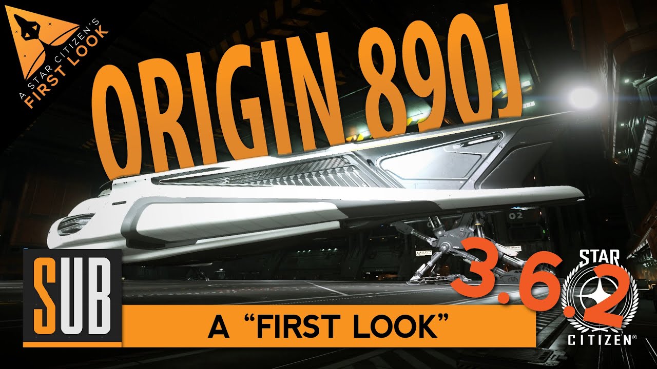 Origin 890 Jump | A Star Citizen's First Look | Alpha 3.6.2 - YouTube