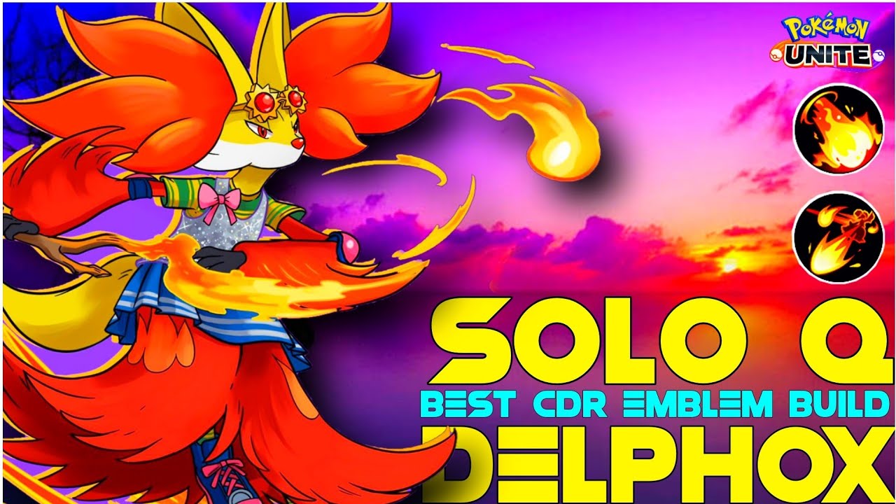 DELPHOX IS INSANE IN SOLO Q WITH BEST CDR EMBLEM BUILD OF MYSTICAL ...