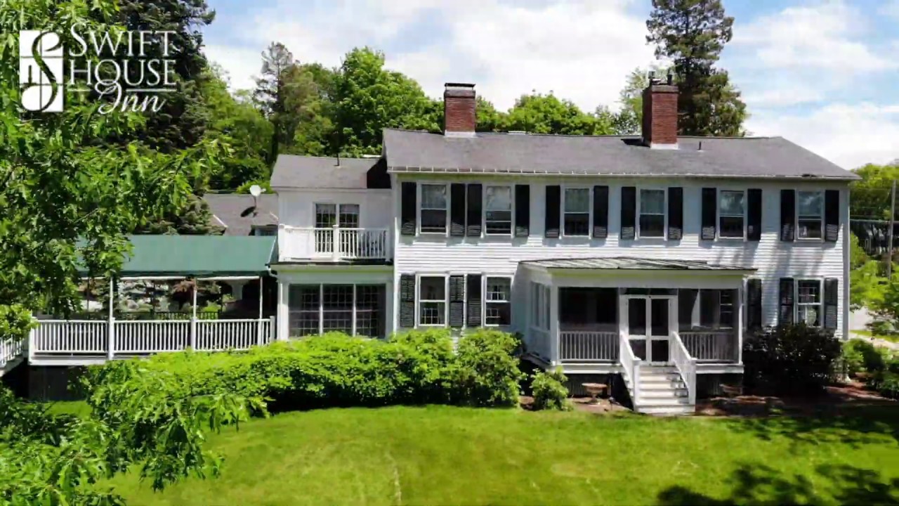 Swift House Inn: View of Front of Main House - YouTube