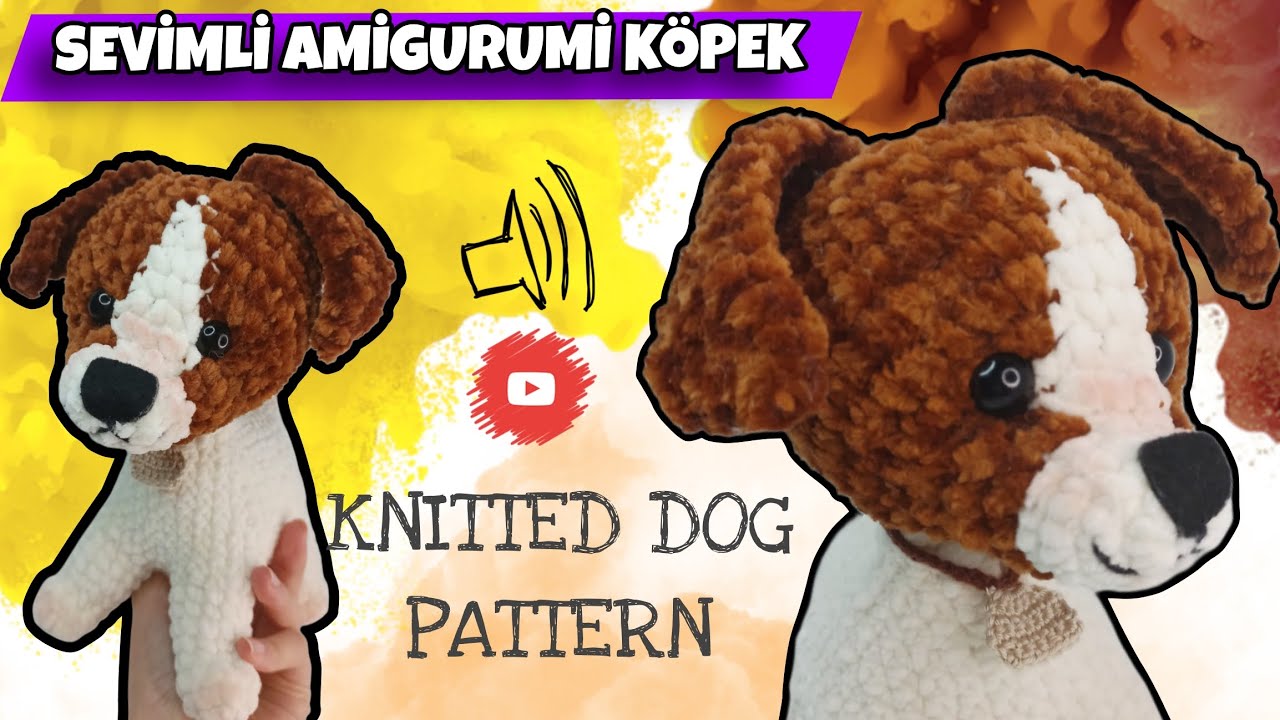 Amigurumi Örgü Köpek Lufi🐾Cute Crochet Puppy Lufi Tutorial/How to ...