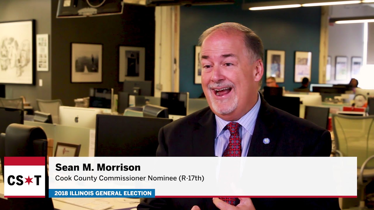 Sean M. Morrison, Cook County Commissioner Nominee (R-17th) - YouTube