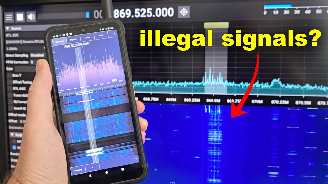 Illegal signals affecting Meshtastic? - YouTube