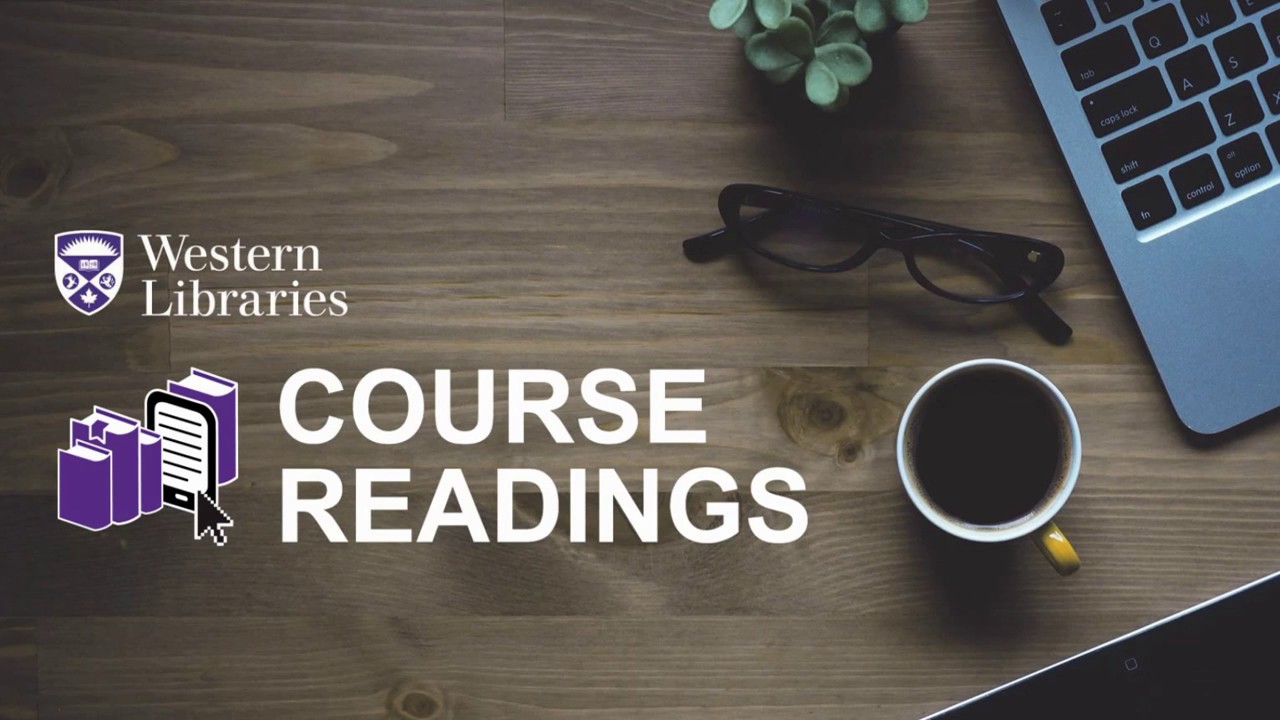Course Readings, Simplified with Western Libraries - YouTube