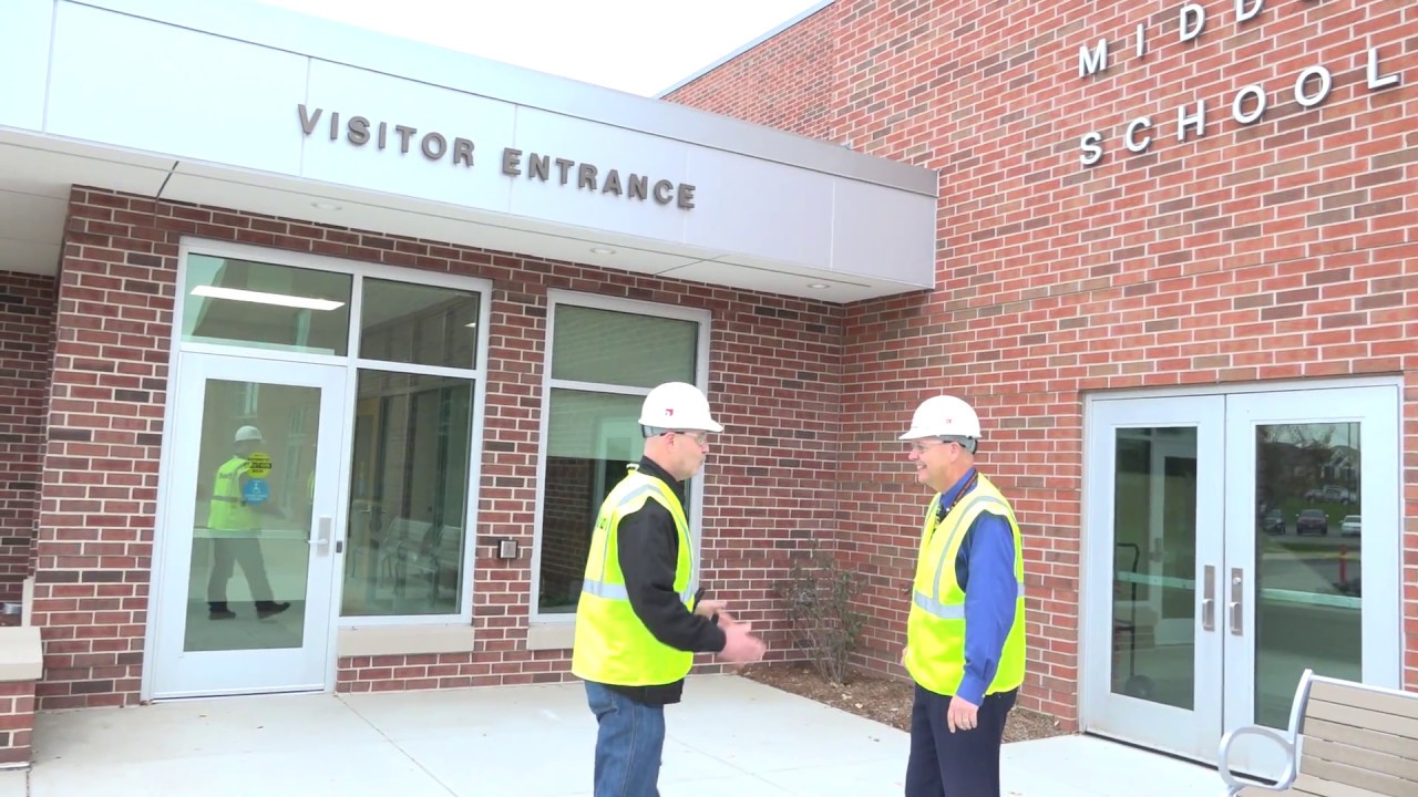 Oregon Middle School Construction Tour (Fall 2016) - YouTube