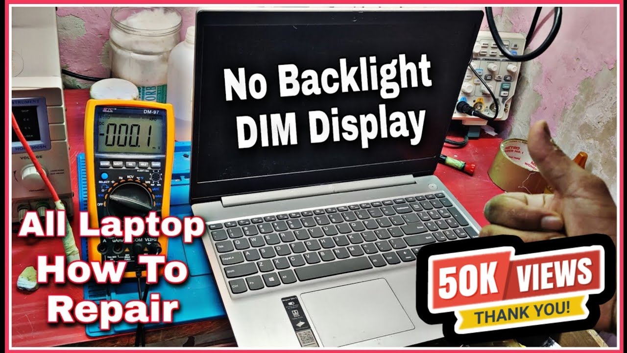 LENOVO IDEAPAD SLIM 3 | NO BACKLIGHT PROBLEM | 100% SOLVED - YouTube