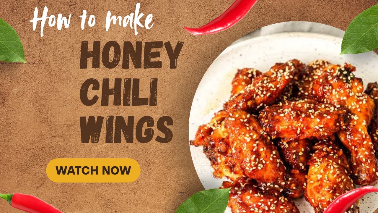 Hot & spicy 🌶️Honey 🍯 chili wings recipe by kitchen studio - YouTube