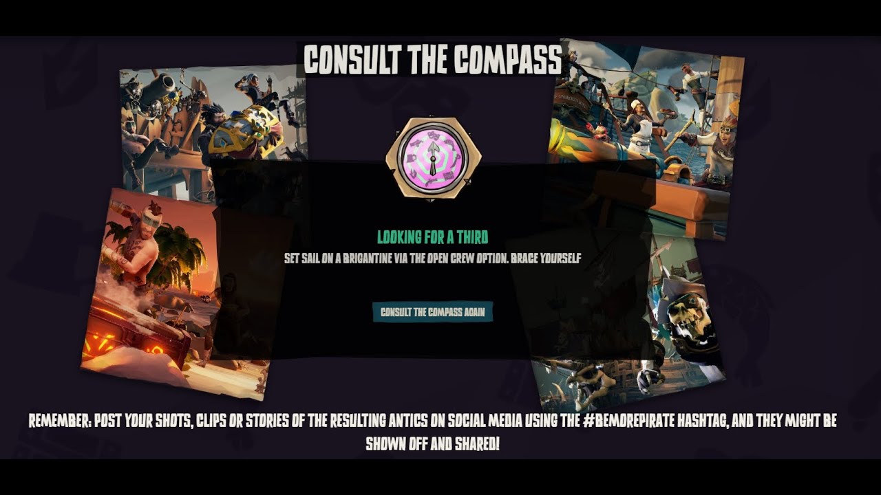 Sea of Thieves | Compass of Chaos | LOOKING FOR A THIRD - YouTube
