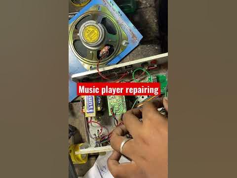 diy Music player repairing - YouTube