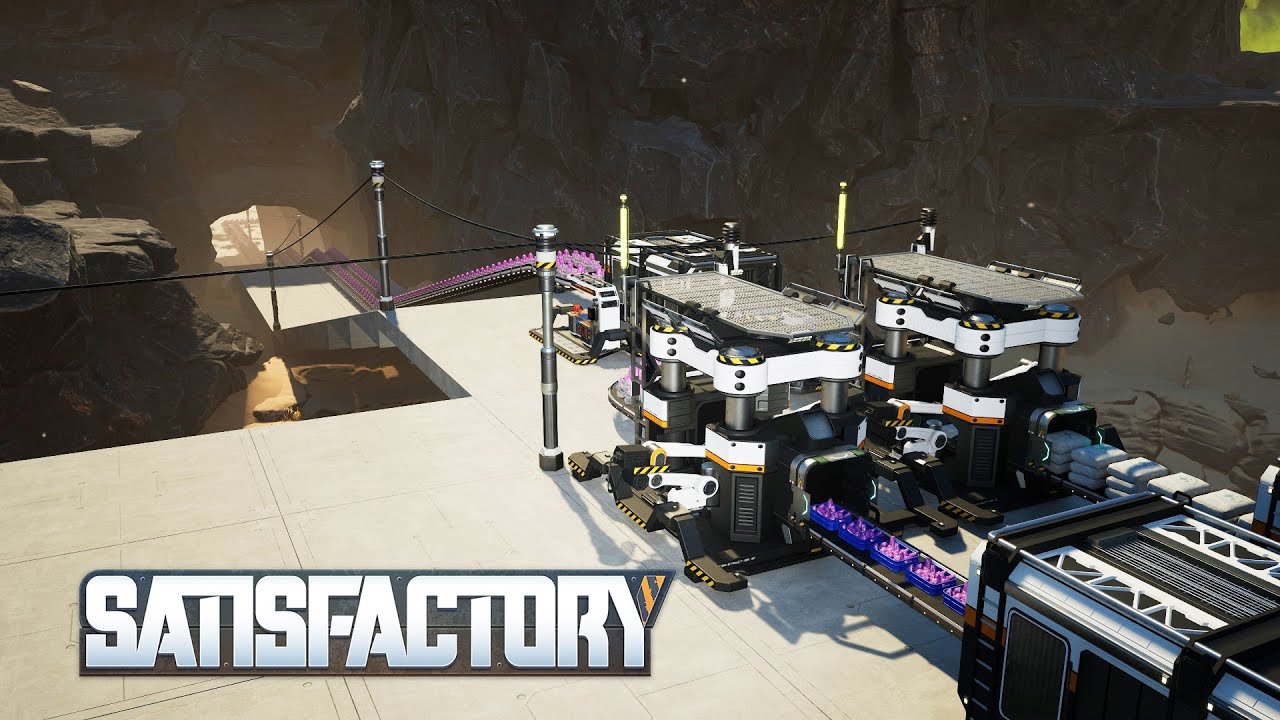 Satisfactory 1.0 - Making Blueprints and Fighting Spiders for Quartz ...