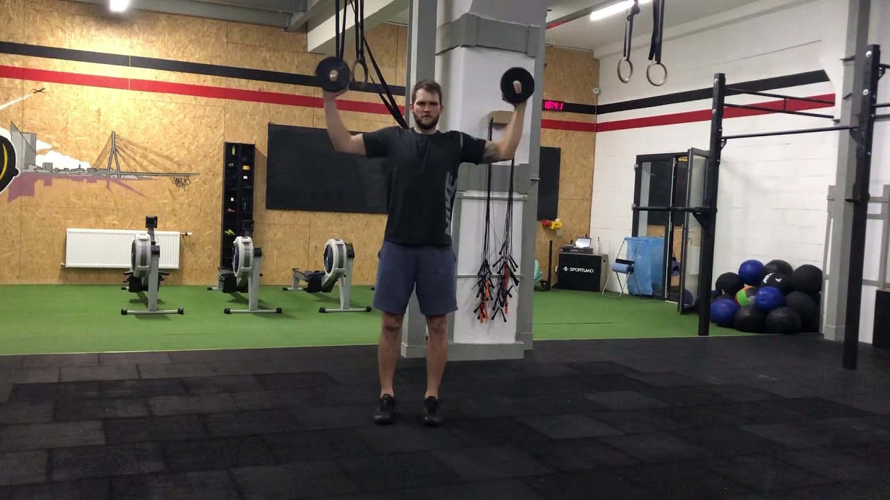 Shoulder front to side raise with plate - YouTube