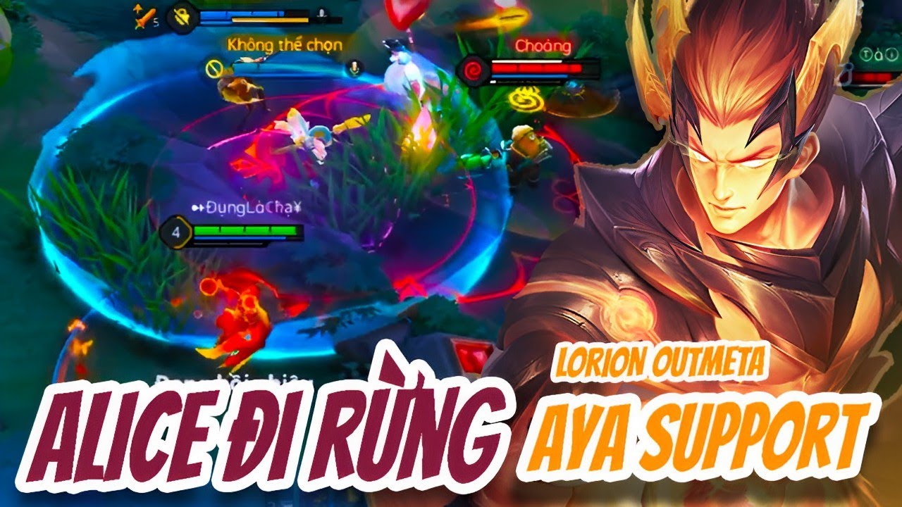 Gặp bộ đôi Alice Aya với giáo án đi rừng #lorion #lienquan # ...