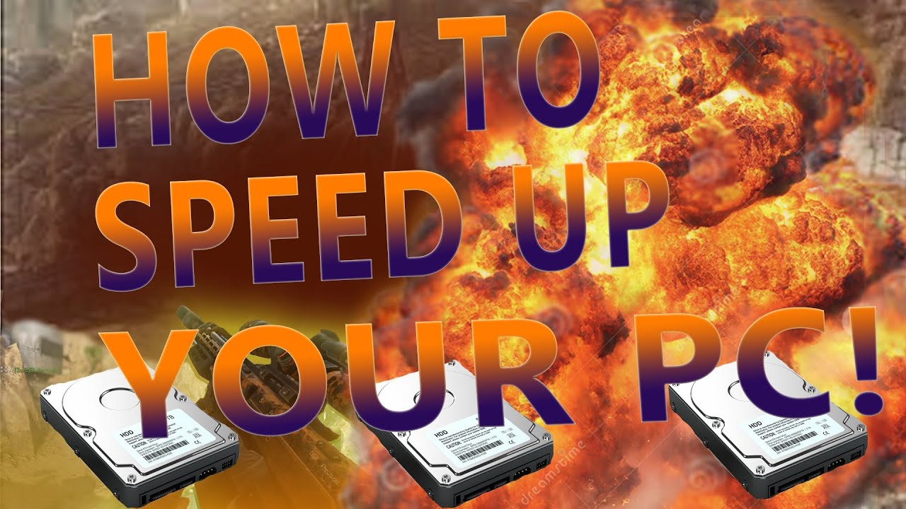 How To Speed Up Your PC Clear Hard Drive Space YouTube How To Speed Up Your PC Clear Hard Drive Space YouTube