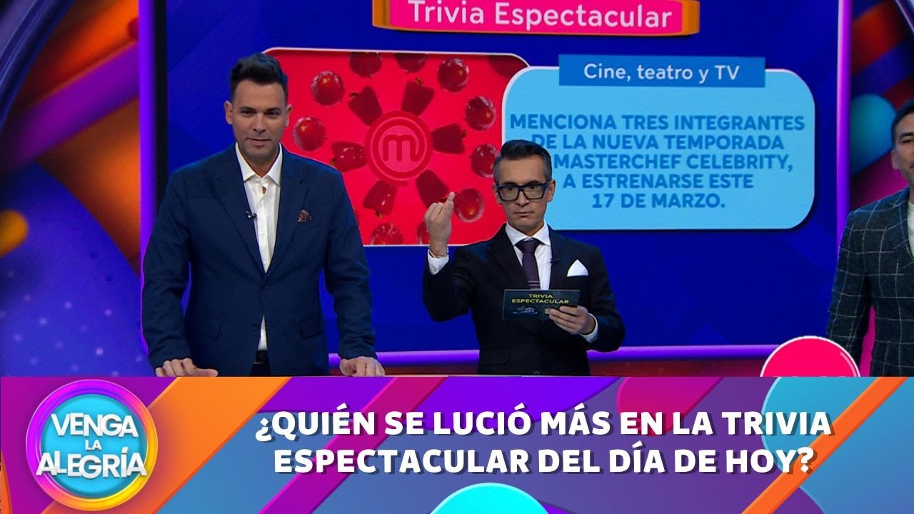 ¿Quién ganó la trivia el día de hoy? | Programa 14 marzo 2024 PARTE 2 ...