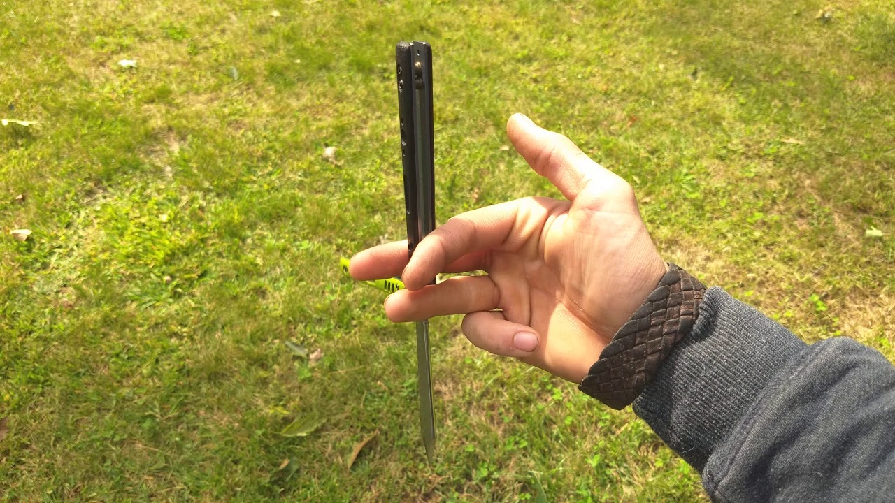 Advanced balisong tutorial: Infinity Ladder - YouTube