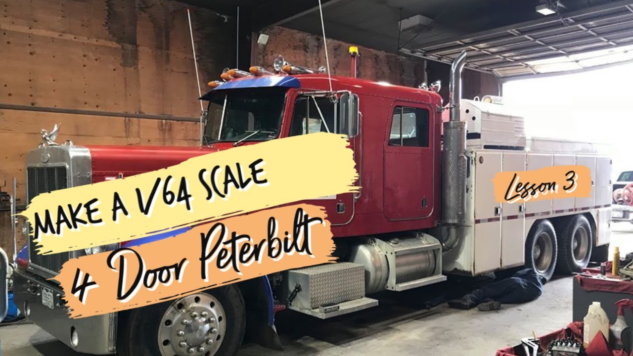 Lesson 3 4-door Peterbilt build - YouTube
