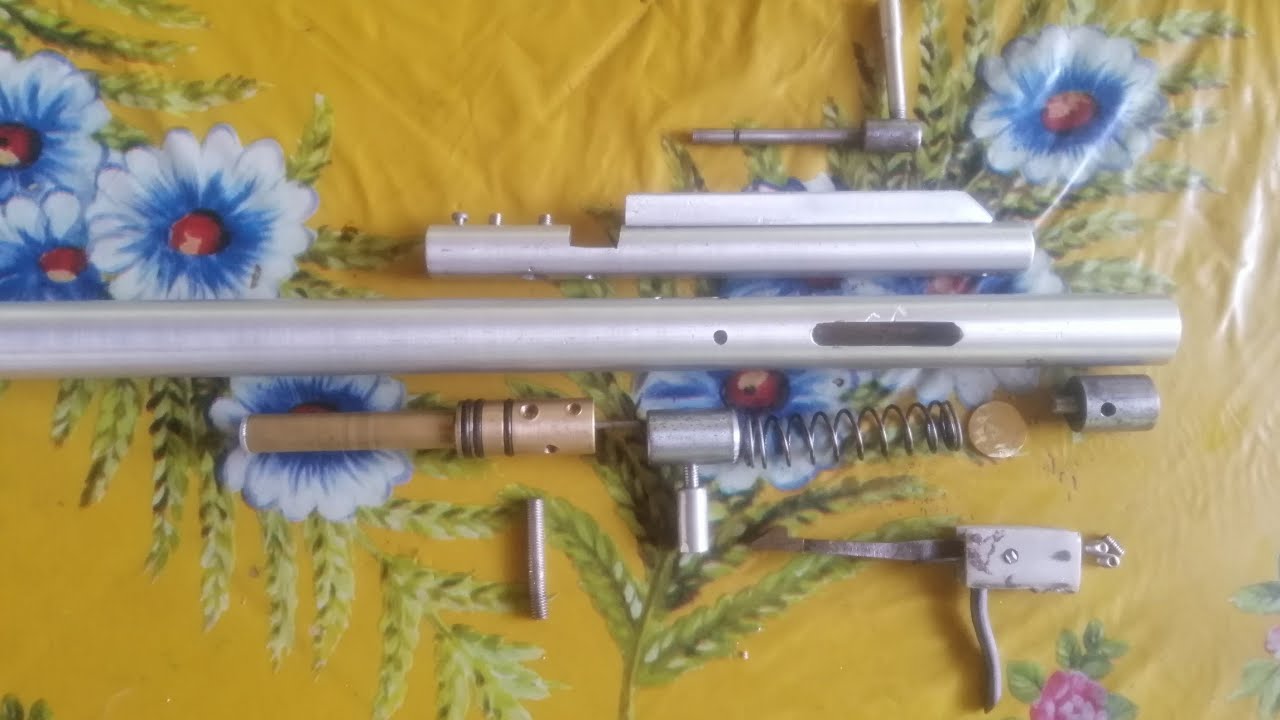Homemade PCP Airgun Assembly - YouTube