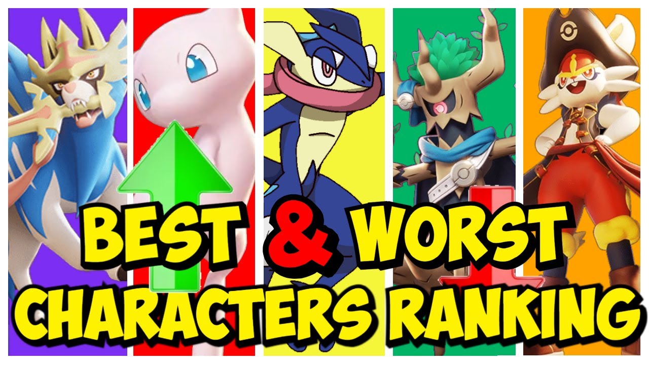 Pokémon Unite Characters: Ranking the Best and Worst Based on ...