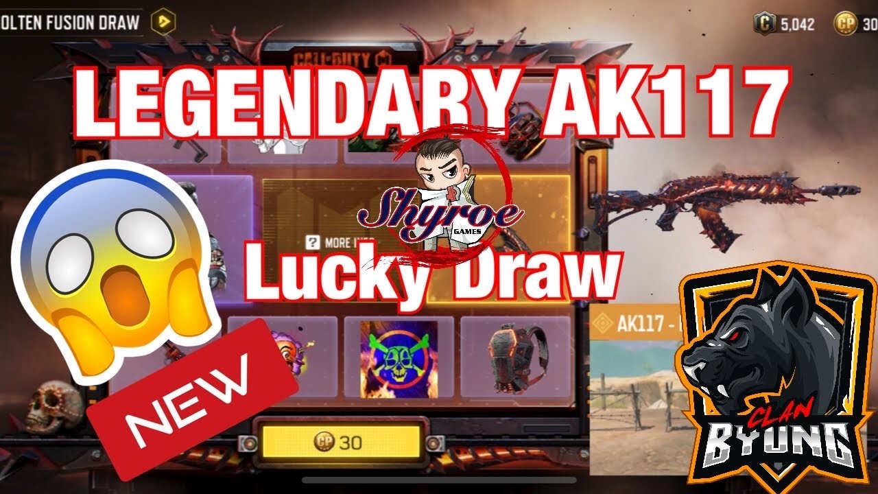 COD Mobile: NEW Legendary AK117 Lucky Draw - YouTube