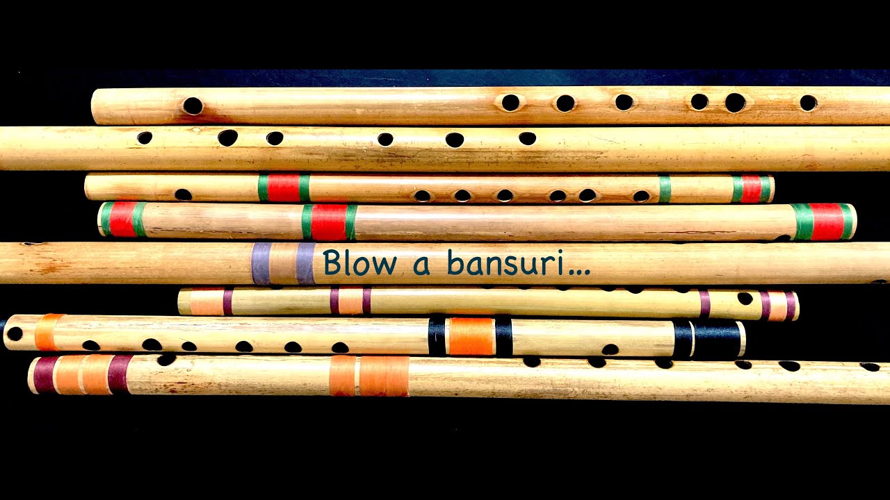 How to blow a bansuri - YouTube