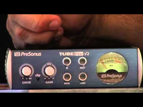 PRESONUS TUBE PRE V2 - YouTube