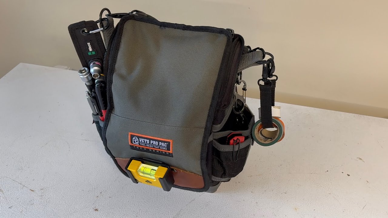 VETO PRO PAC TP-LC TOOL BAG - YouTube