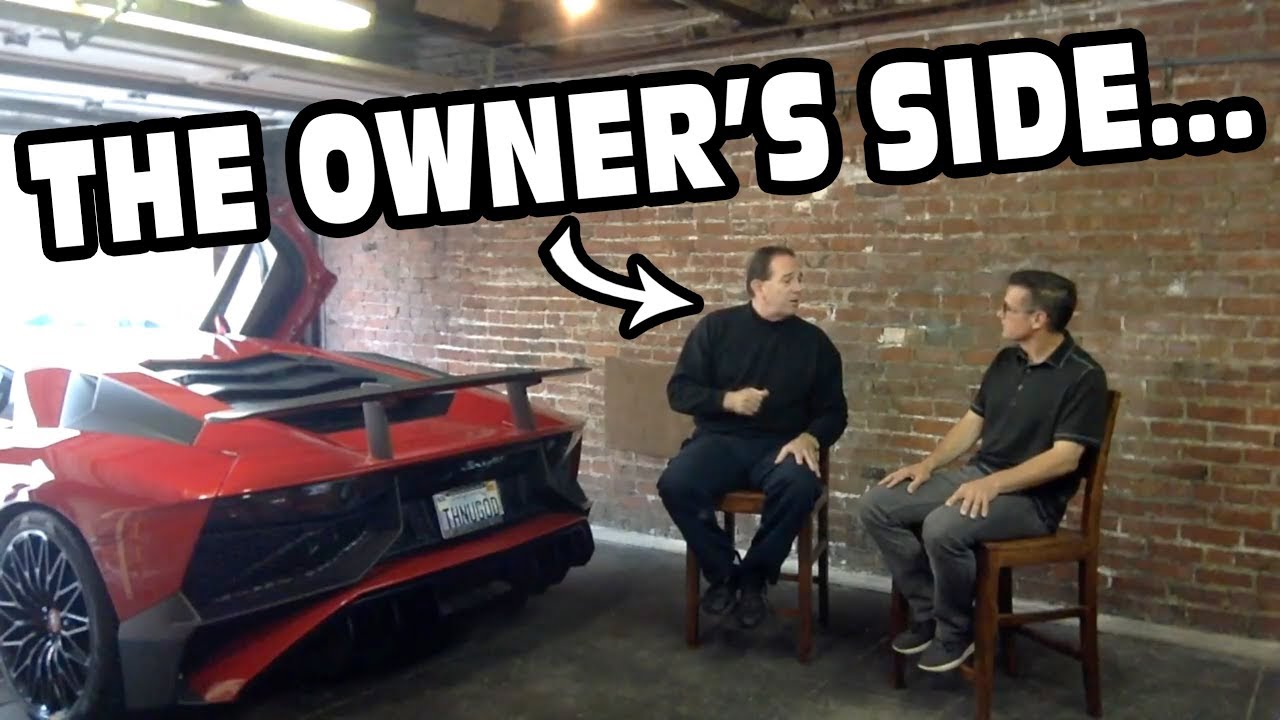 Owner Fills In Missing Details On Guy Walking Over Lamborghini - YouTube