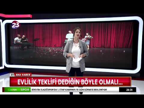 EVLİLİK TEKLİFİ DEDİĞİN BÖYLE OLMALI…