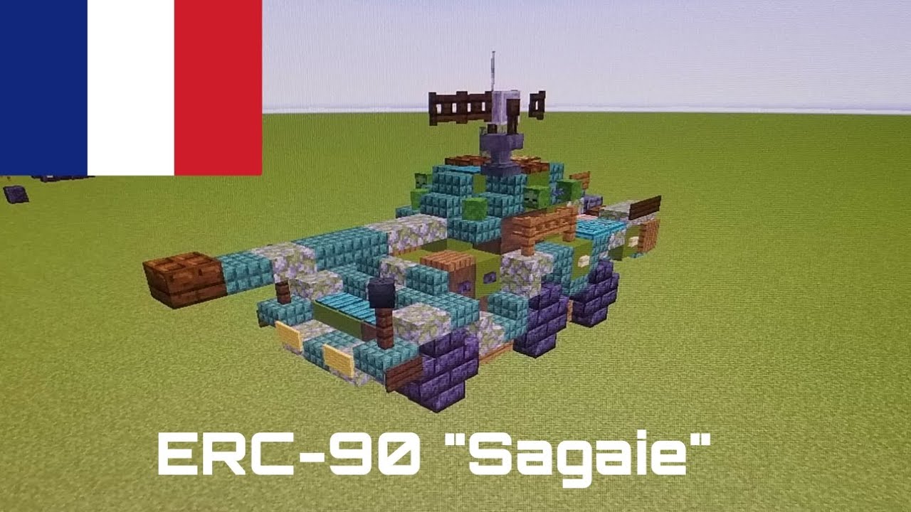 Tuto Minecraft : [☆ERC-90 "Sagaie"☆] - YouTube