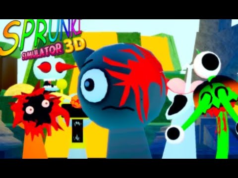 PLAYING SPRUNKI SIM 3D GETTING GRAY PHASE 3 - YouTube