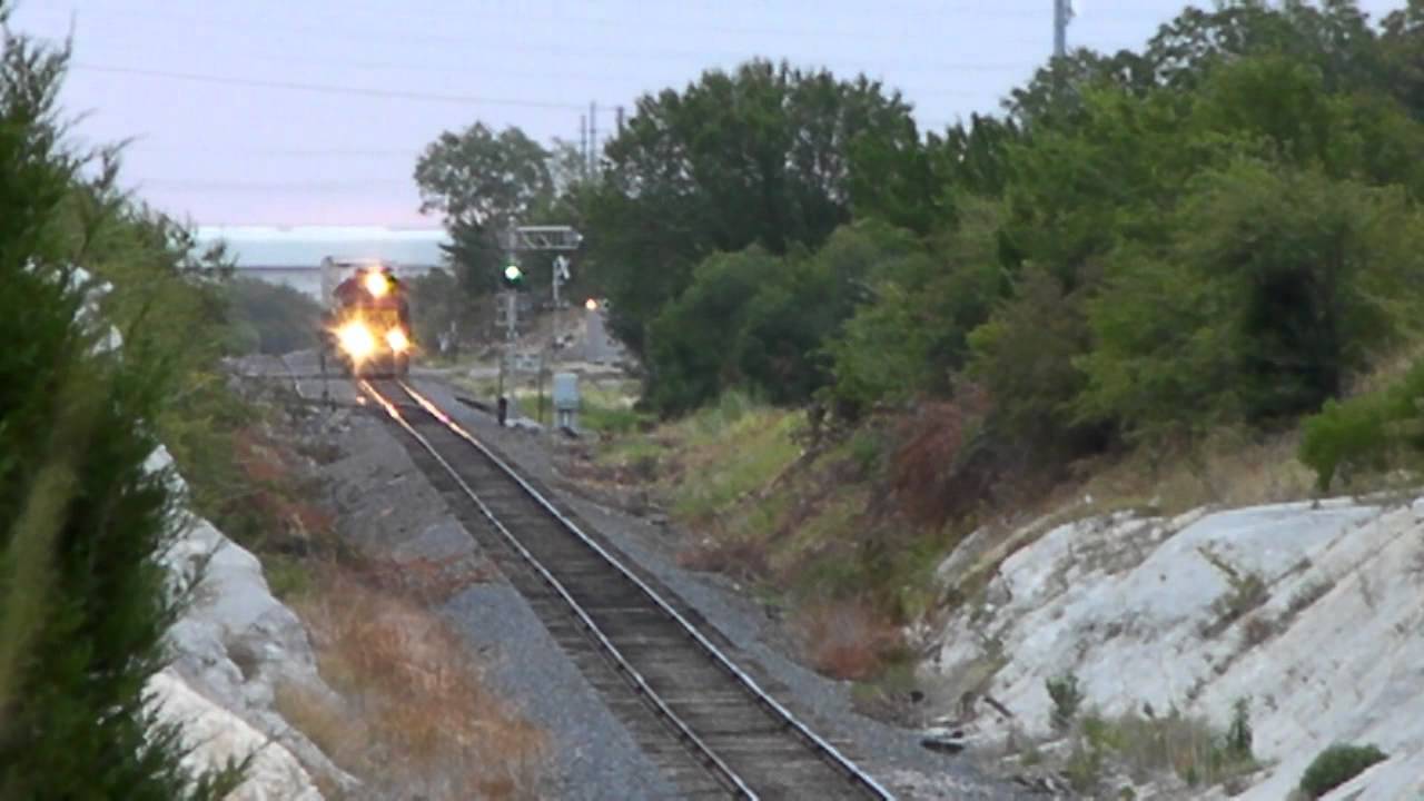 KCS 2820 & 2810 I-DAMT thru Plano, Tx. 08/17/2011 © - YouTube