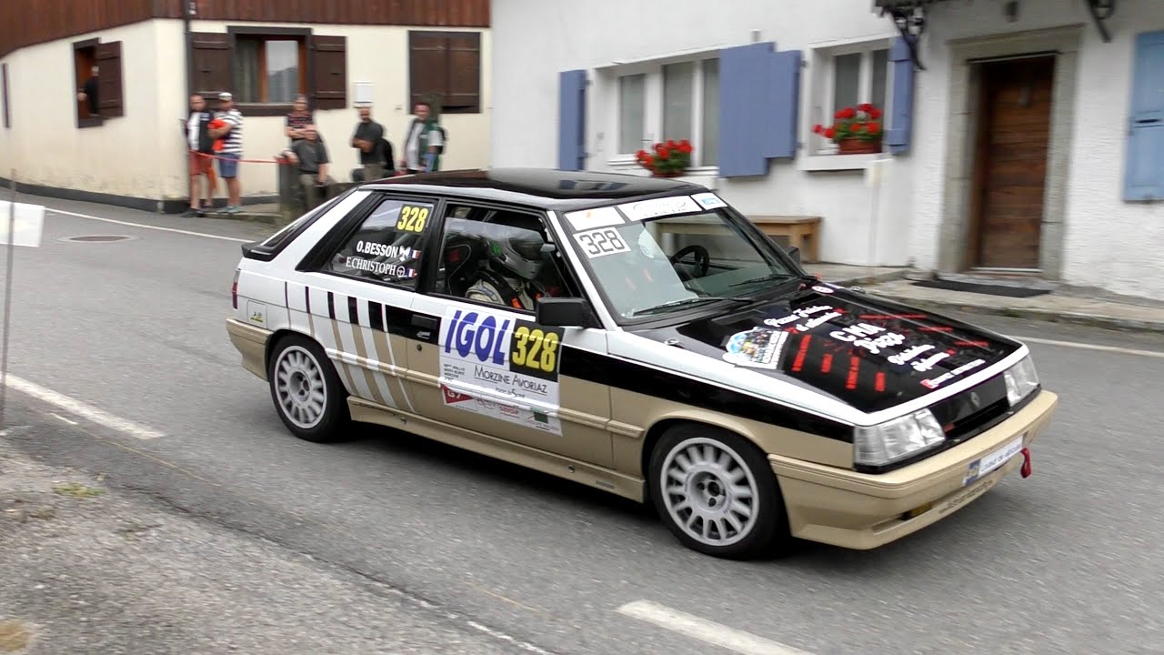 Rallye du Mont Blanc 2021 - Renault 11 Turbo N° 328 - Emmanuel ...