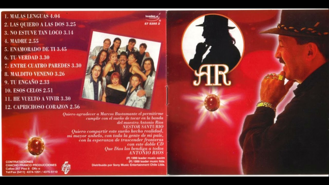 EL DISCO DEL SIGLO|| VOL. 2 || ANTONIO RIOS 1999 - YouTube