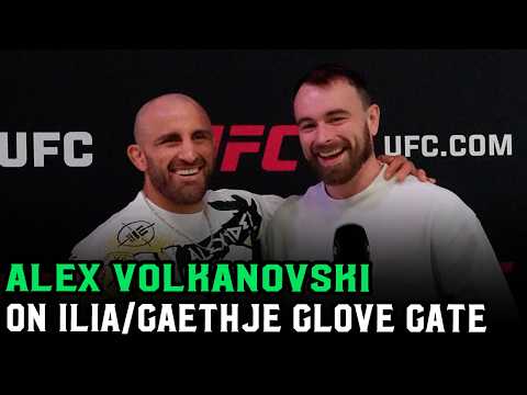 Alex Volkanovski on Ilia/Gaehtje Gloves: \