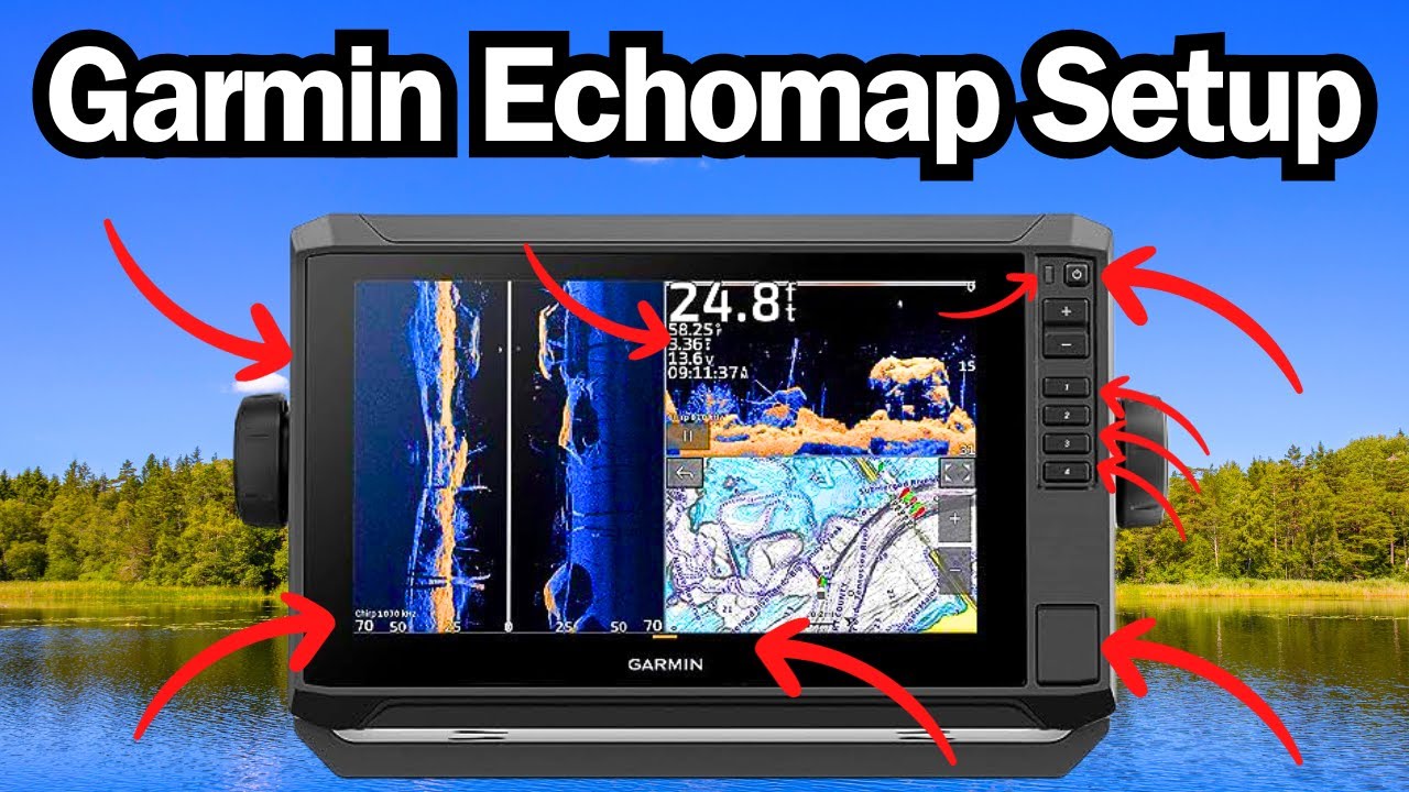 Ultimate Garmin Echomap + Ultra Series Fish Finder Setup Guide - YouTube