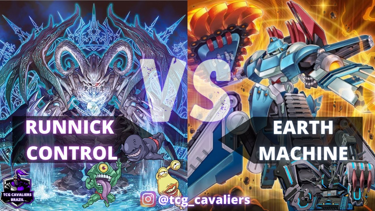RUNNICK CONTROL X EARTH MACHINE │February 2023 - Yu-Gi-Oh! 🔥 - YouTube